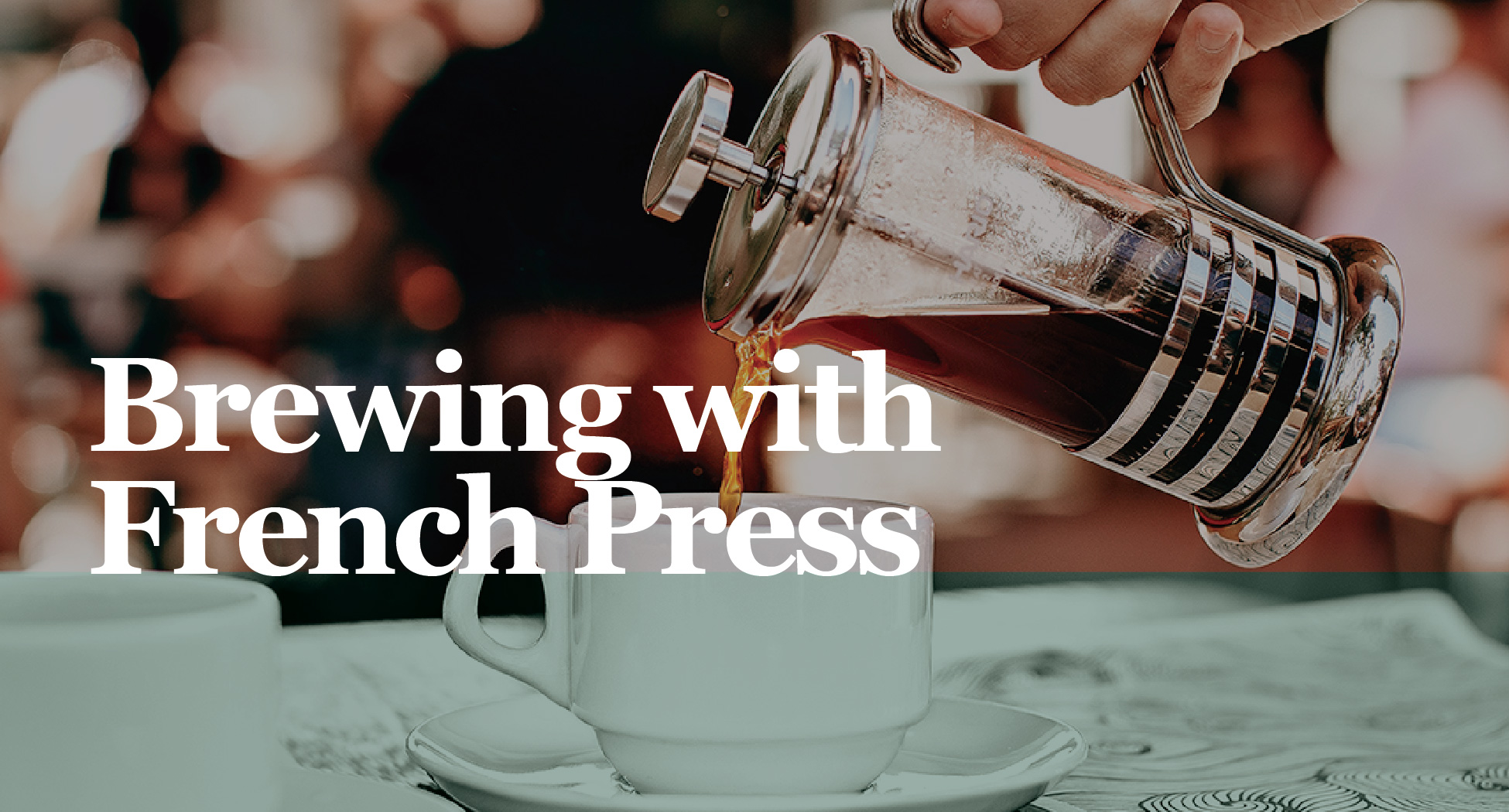 French Press – Caliber Coffee Roasters